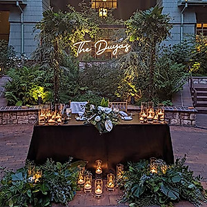 Neon Sign it was always you, Personalized Neon Lights Sign for Bedroom Wedding Birthday Party Game Room Home Wall Décor Bar Salon Business Logo Neon Light Sign(1 Line Text 40" Long)