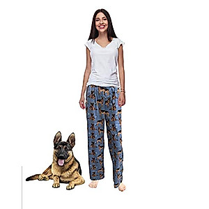 German Shepherd Pajama Pants – Cotton Blend - All Season - Comfort Fit Lounge Pants for Women and Men – German Shepherd Gifts