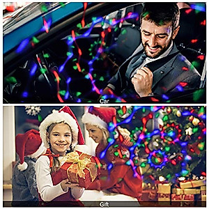 Sound Activated Party Lights, Yohuton Dj Lighting, RBG Disco Ball, Strobe Lamp Stage Par Light for Home Room Dance Parties Birthday DJ Bar Karaoke Xmas Wedding Show Club Pub Great Gift