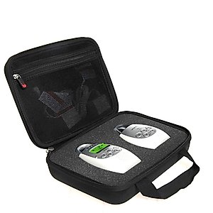 Hermitshell EVA Hard Protective Travel Case Carrying Pouch Cover Bag Fits VTech DM221 Safe & Sound Digital Audio Baby Monitor