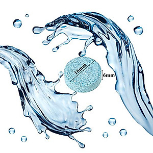 Boao 100 Pieces Car Windshield Glass Concentrated Washer Tablets Solid Car Effervescent Tablets Glass Solid Wiper Cleaning Tablets for Car Kitchen Window