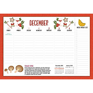 The Kitchen Companion Page-A-Week Calendar 2021