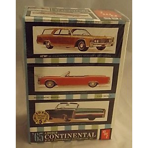 AMT 1/25 '65 Lincoln Continental 3-N-1