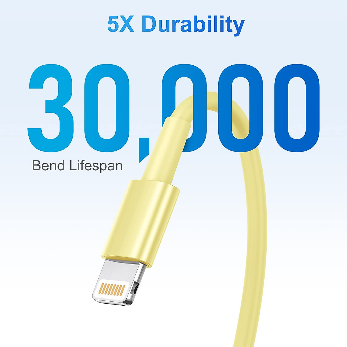 HFHSCN for iPhone Charger Cord Lightning Cables, Original 2023 Upgraded [3Pack 10ft] MFi Certified USB A Charging Cable for iPhone 13 12 11 Mini Pro XR Xs Max X SE 8 7 6 Plus