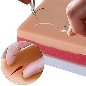 Venipuncture Practice kit Phlebotomy IV Insertion, Blood Draw, Injection, Venipuncture Techniques for Students to Practice Perfect IV，Medical Educational Teaching Model Not Included Practice Needles