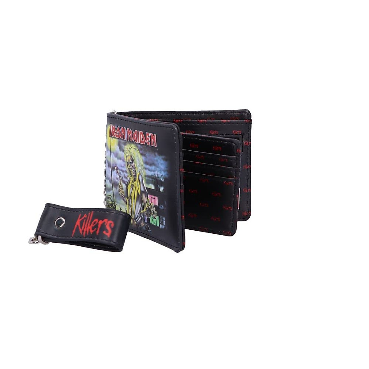 Nemesis Now Heavy Metal Band Music Wallet, Rock Band Merch - Iron Maiden Killers