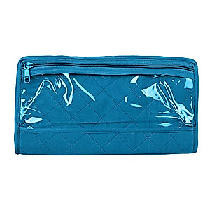 Yazzii Thread Organizer - Portable & Multipurpose - Thread Holder Organizer for Spools, Embroidery Floss, Sewing Supplies - Perfect for Classes, Groups, Travel & Retreats-Aqua