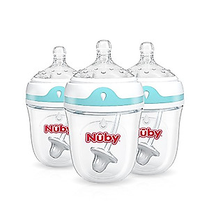 Nuby 3 Piece Comfort 360 Bottle, 5 Ounce