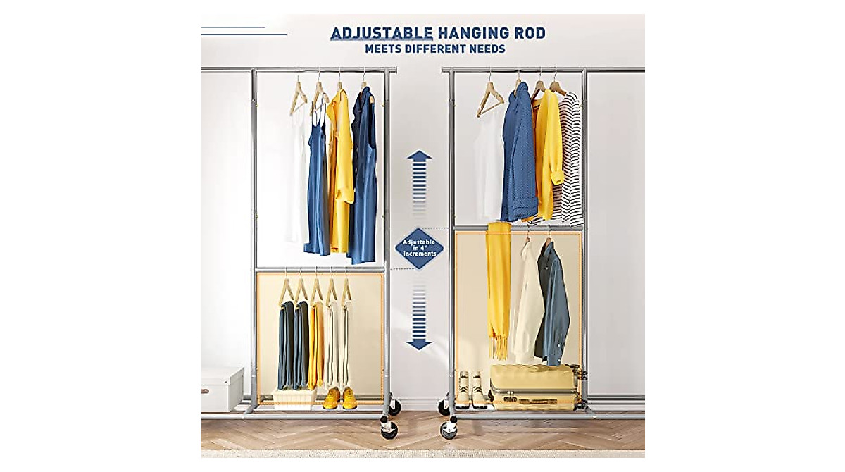 Raybee Heavy Duty Clothes Rack - 405LBS Capacity
