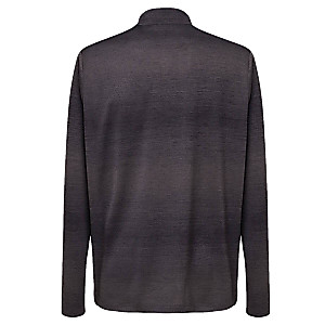 Oakley mens Oakley Contender Half Zip, Blackout Hthr, Medium US