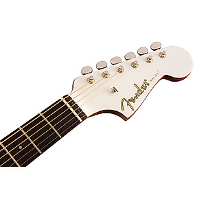 Fender Malibu Player Acoustic Guitar, with 2-Year Warranty, Arctic Gold, Walnut Fingerboard