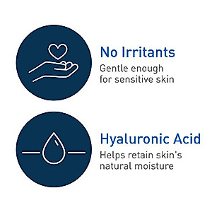 CeraVe Moisturizing Cream | Body and Face Moisturizer for Dry Skin | Body Cream with Hyaluronic Acid and Ceramides | Normal | Fragrance Free | 19 Oz | Packages May Vary