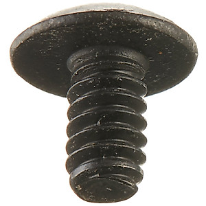 Small Parts 0604MPT188B 18-8 Stainless Steel Truss Head Machine Screw, Black Oxide Finish, Meets ASME B18.6.3, #2 Phillips, #6-32 Thread Size, 1/4" Length, Fully Threaded, Imported (Pack of 50)