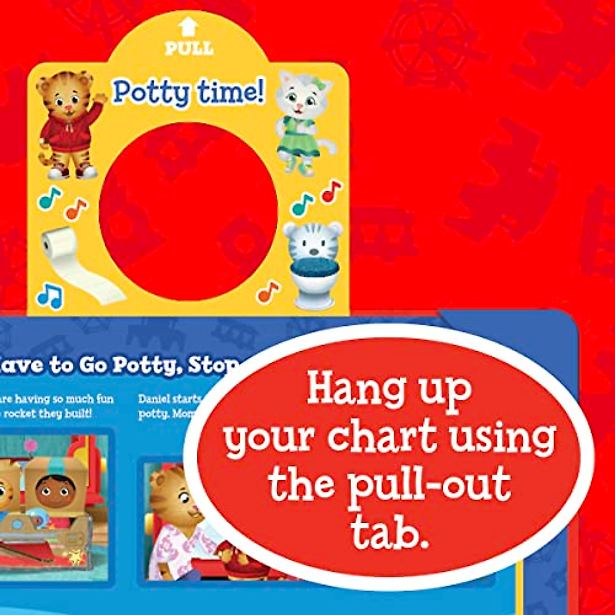 Daniel Tiger Potty Training Reward Chart, Potty Time With Daniel! Workbook Includes Stories, Activities, Stickers, and Sound Button! (Daniel Tiger's Neighborhood)