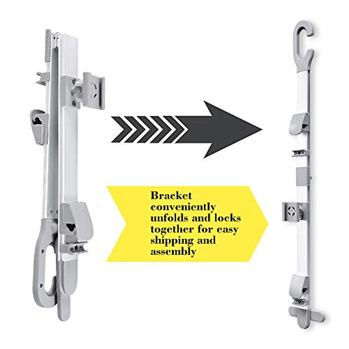 ToiletTree Products Rustproof Aluminum Shower and Bath Caddy with Fogless Shower Bathroom Mirror and Squeegee (Mirror with Aluminum Caddy).