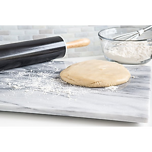 Fox Run 3829 Marble Pastry Board White, 16 x 20 x 0.75 inches
