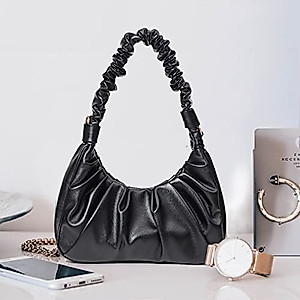 YDSIII Mini Purses for Women Small Shoulder Bag Y2K Dumpling Bag