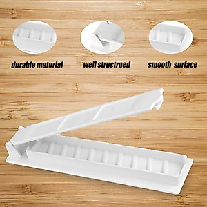 Kebab Maker for Skewers and Sticks Manual Plastic Kebab Press Mould Tool Outdoor BBQ Kofta Maker