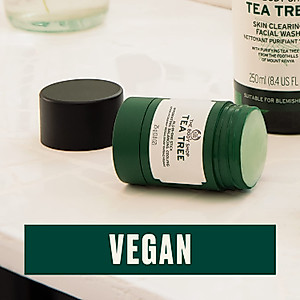The Body Shop Tea Tree All-In-One Stick – Hydrating, Balancing, Cooling – For Oily, Blemished Skin – 0.8 oz
