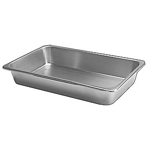Grafco Metal Instrument Tray for Medical, Dental, Tattoo, and Surgical Supplies, Stainless Steel, 12-1/4" x 7-5/8" x 2-1/8", 3259