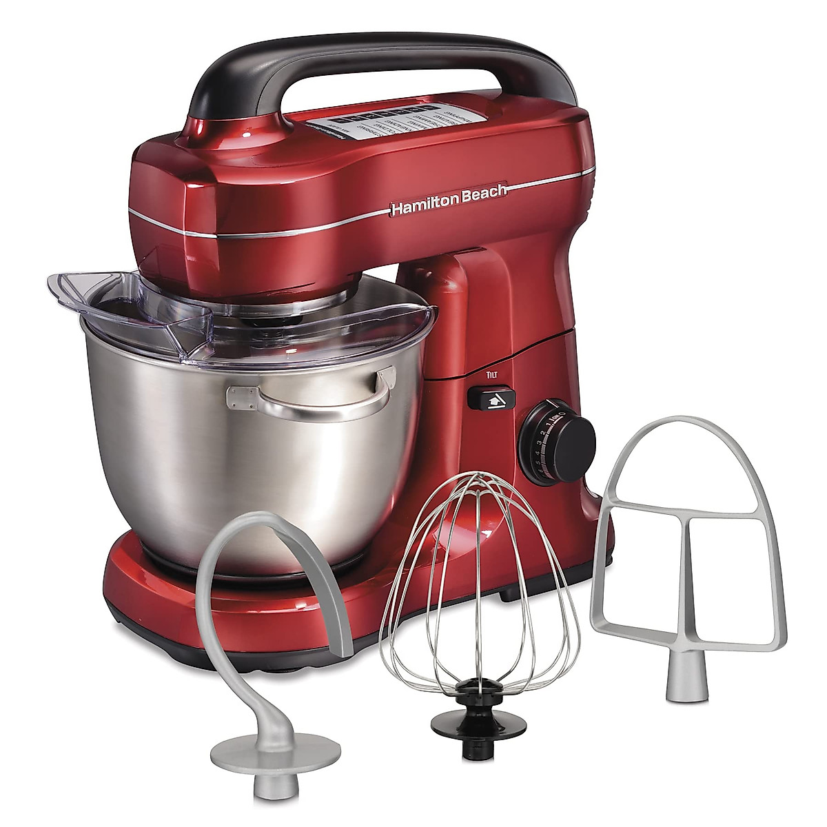 Hamilton Beach Stand Mixer + Food Processor (10 Cups)