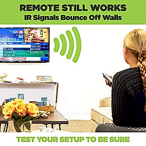 HIDEit Mounts Uni-XS Mount - Patented in 2018, Made from Steel Adjustable Extra Small Device, Hide Your Cable TV Box, Modems, Satellite Receivers, Streaming Media Devices and More