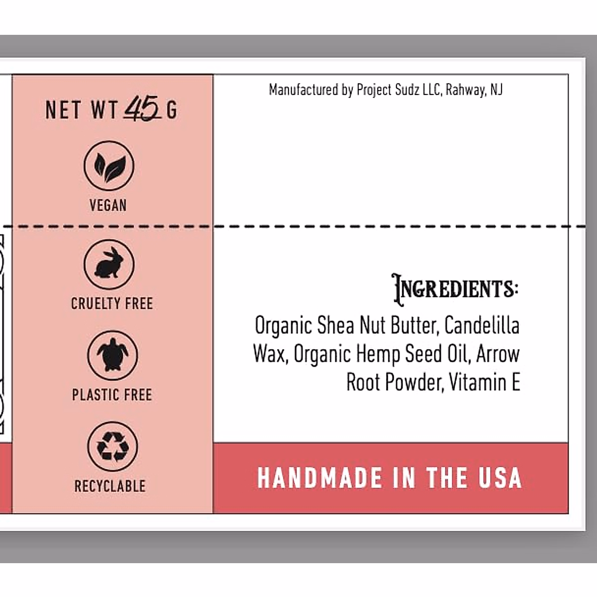 Project Sudz Protect & Renew Balm | Paw Pad and Nose Protector| Barrier| Soother