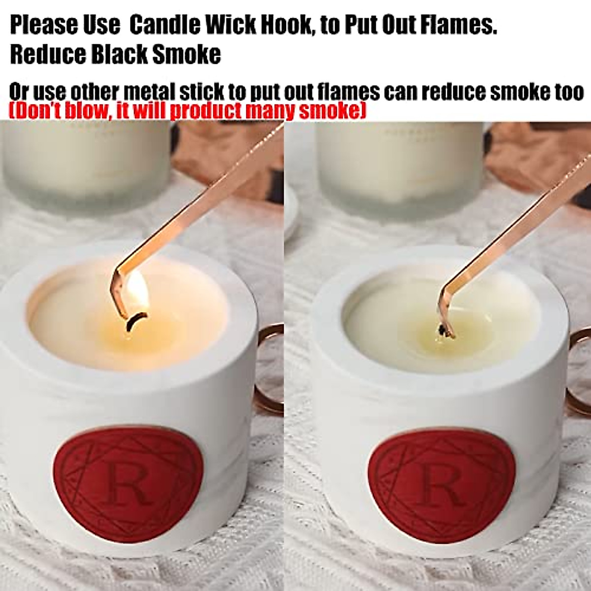 Gifts for Women Mom Sister Best Friend Girlfriend Birthday, Jelly Gel Scented Candle Spinning Candle Rotating for Romantic Home Decor, Long Burning, Relaxing for Bath, Yoga (Velvet Rose, Fairy)