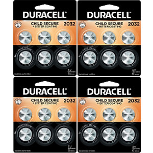 Duracell - 2032 3V Lithium Coin Battery - with Bitter Coating - 1 Count