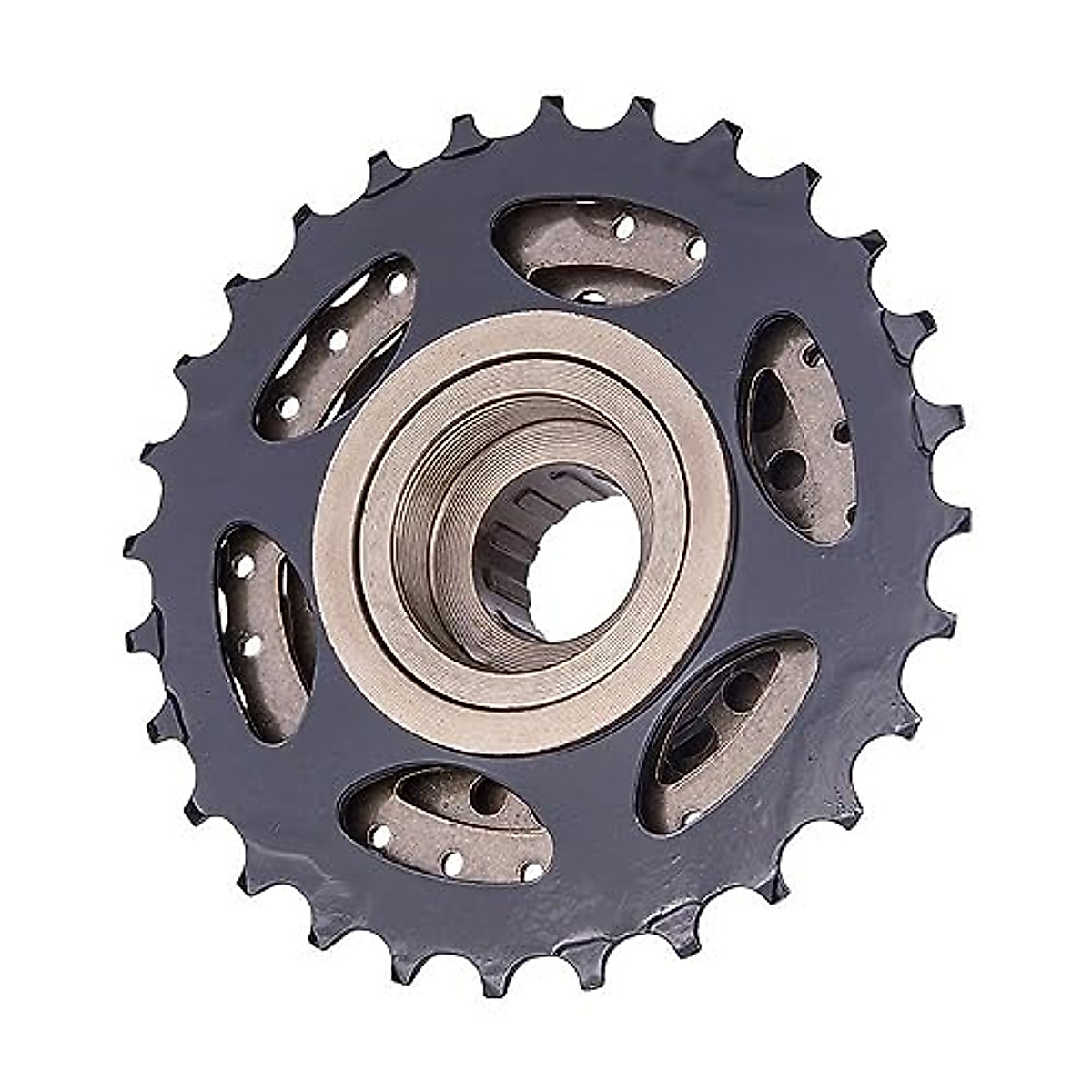 Aosekaa 7 Speed MTB Bike Bicycle Cassette Flywheel Replace Parts Made of High Strength Steel Stable Performance Wear Resistant for Mountain Bikes