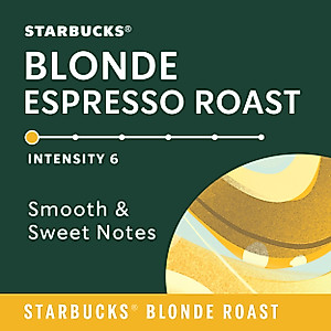 Starbucks by Nespresso Blonde Roast Espresso (50-count single serve capsules, compatible with Nespresso Original Line System)