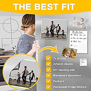 Magnetic Tape Strips with Adhesive Backing - Magnetic Strip SUKH Magnet Band Strong Adhesive Cuttable Magnetic Sheets Magnets Perfect for DIY, Art Projects,Whiteboards,Fridge Organization Classroom