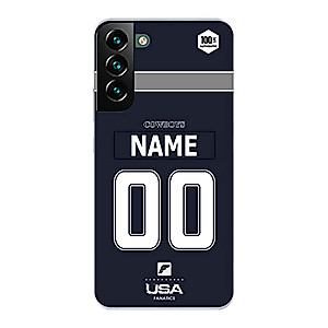 Football Phone Case Dallas Texas USA Design Silicone Transparent - Compatible iPhone and Samsung (Samsung Galaxy A42 5G)