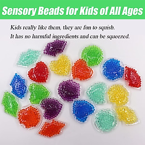 Small Ice Packs, Boo Boo Ice Packs for Injuries Reusable Hot Cold Packs Bulk Cold Compress for Pain Relief, Various Color, 8 Pack (Multicolored A)