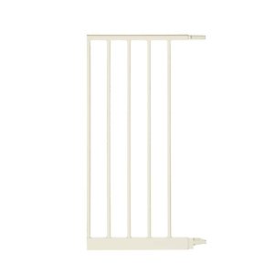 Toddleroo by North States 5 Bar Extension for Wide Portico Arch Baby Gate: Adjust your gate to fit your space - up to 60.5” wide with extension. No tools required. (Adds 13.42" width, Warm White)