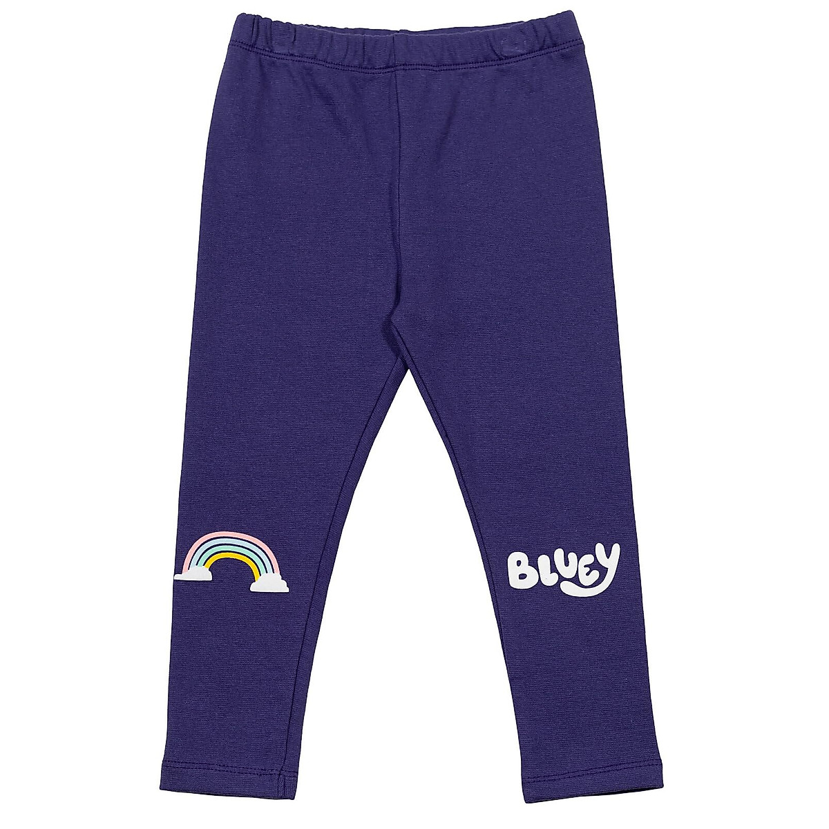 Bluey Bingo Toddler Girls Fleece Hoodie and Leggings Outfit Set Pink/Purple 2T