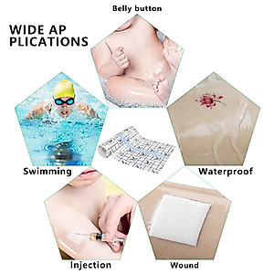 Tattoo Aftercare Waterproof Bandage-Transprant Film Dressing Second Skin Healing Adhesive Wrape-6 inch x 40 in (15CM x 100CM) Roll | Protect and Heal Your Tattoo