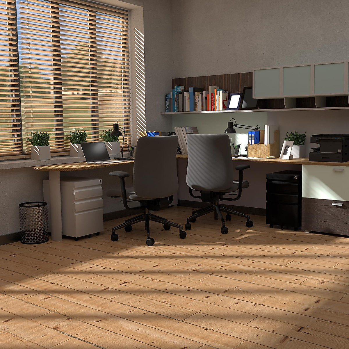 GangMei Mobile File Cabinet Under Desk, 3 Drawers Steel Lateral Filing Cabinet with Lock and Wheels, Fully Assembled(Black)