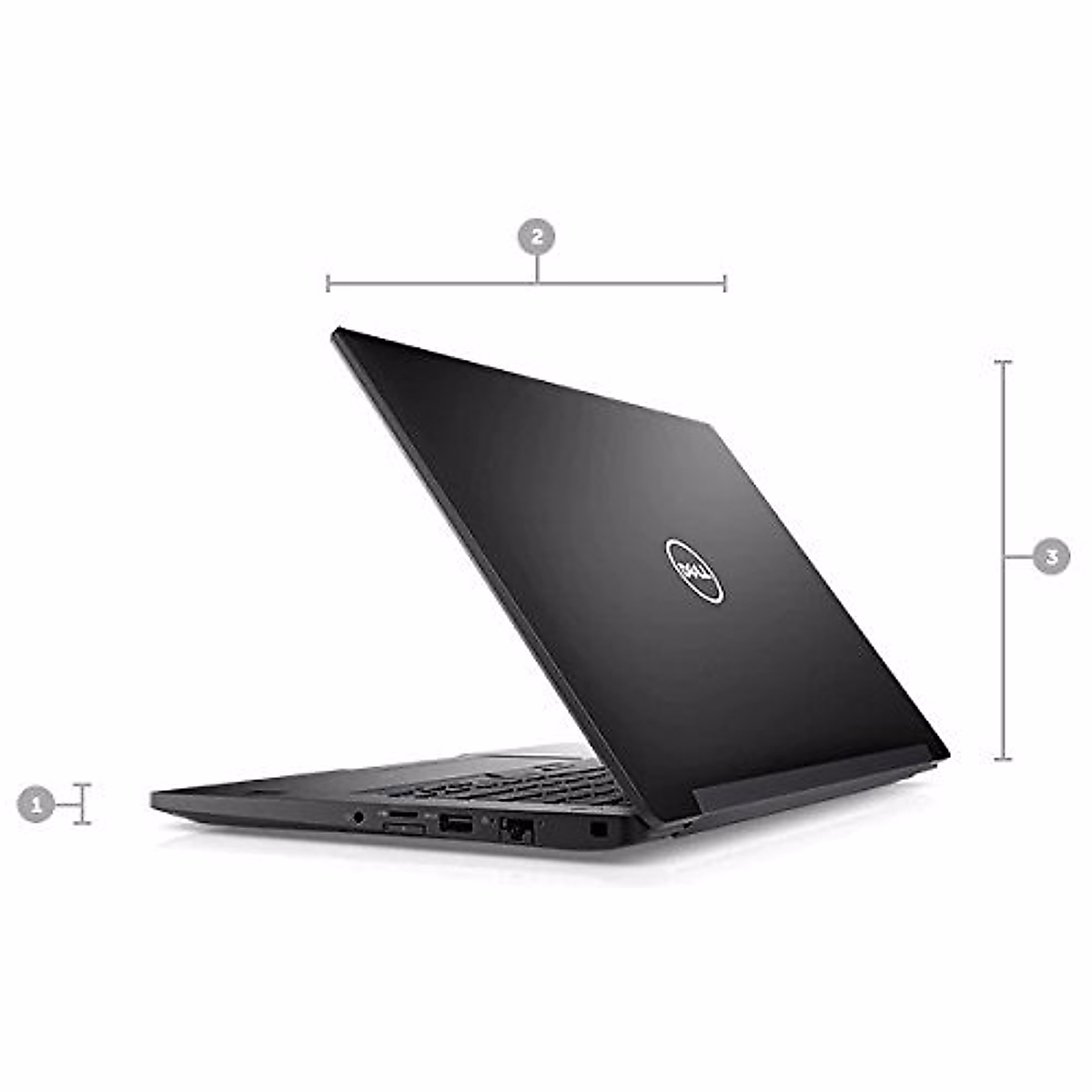 Dell Latitude 7480 14” Business Laptop - TFJ45 (14” FHD Display, i7-7600U 2.80GHz, 16GB DDR4, 256GB SSD, Windows 10 Pro 64)