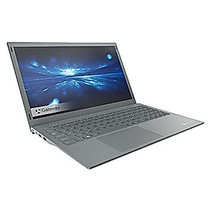 Gateway 15.6" Ultra Slim Notebook, FHD, Intel® Pentium® Silver, Quad Core, 128GB Storage, 4GB Memory, Tuned by THX™ Audio, 1.0MP Webcam, HDMI, Windows 10 S, Microsoft 365 Personal 1-Year Included