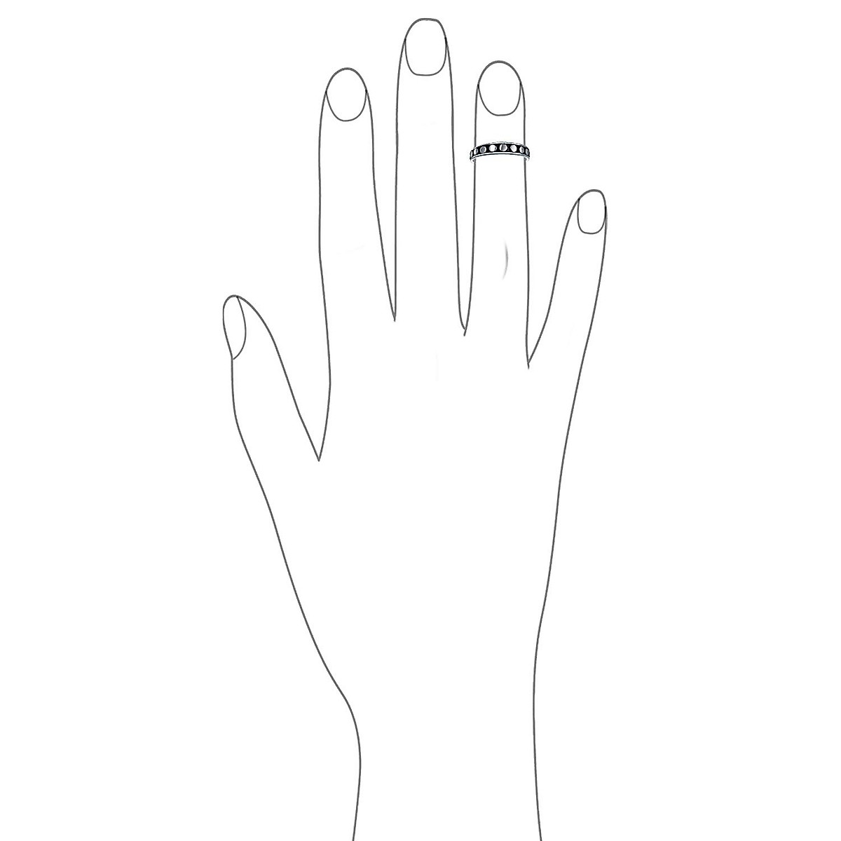 Bling Jewelry Bali Style Round Dot Midi Band Toe Ring For Women Oxidized .925 Silver Sterling Mid Finger Adjustable