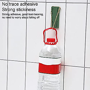 [8-Pack] Adhesive Punch-Free Socket Holder | Power Strip Holder Wall Mount | Self-Adhesive Desktop Socket Fixer | Space Saving Outlet Adapter Socket Storage Organizers