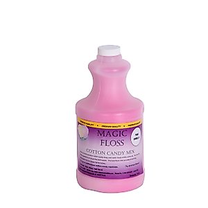 Paragon Magic Cotton Candy Floss, 4-Pound Easy Pour Bottle (Pink Vanilla), (7822)