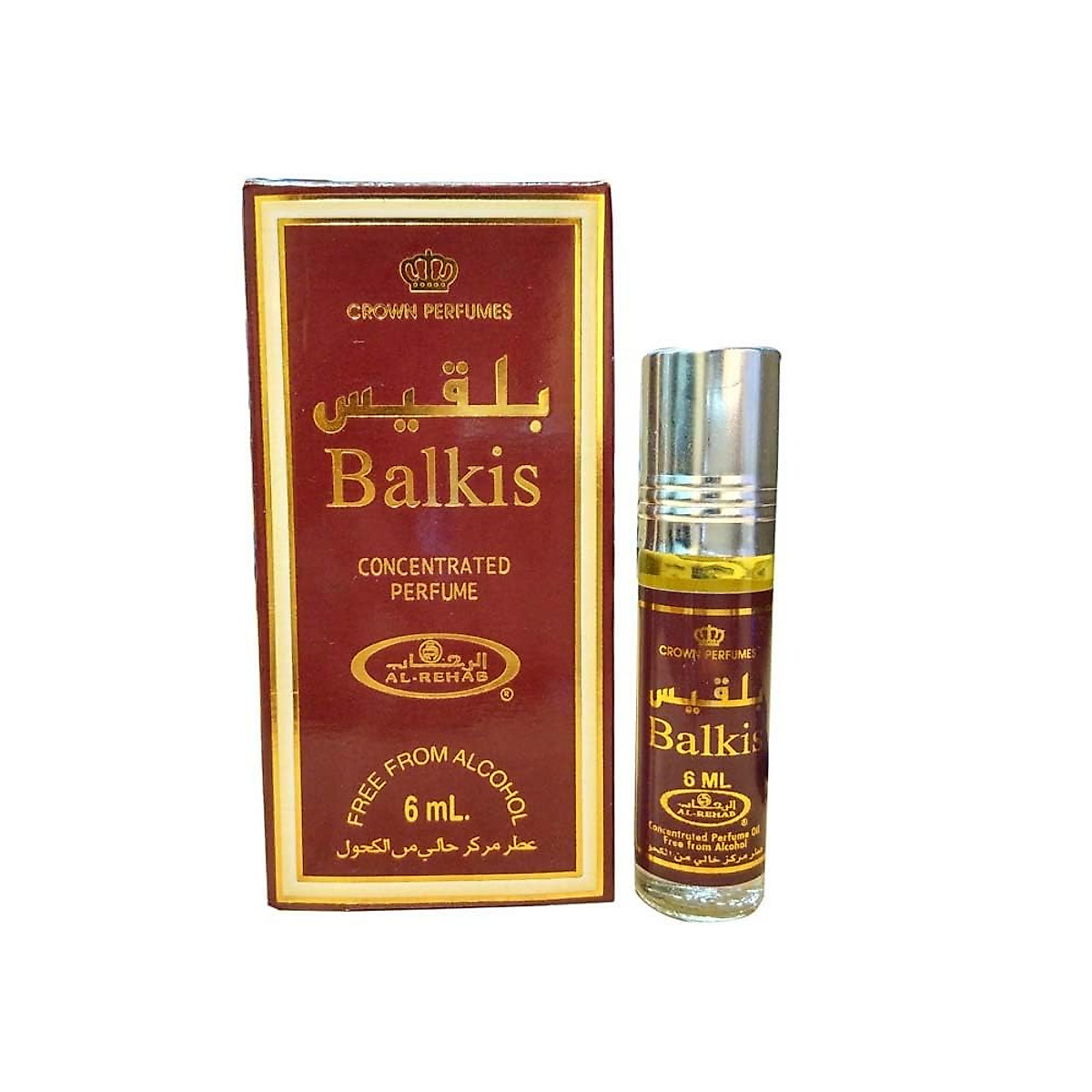 Al-Rehab Balkis Concentrated Perfume Oil, 0.2 Ounce / 6ml