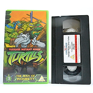 Teenage Mutant “Ninja” Turtles [Animation] Way Of Invisibility - Kid’s PG - VHS