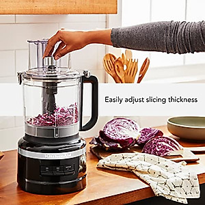 KitchenAid 13-Cup Food Processor, Onyx Black