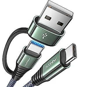 AINOPE USB C Cable Type C Charger Fast Charging 3.1A 10FT iPad Pro Charger Cable Durable Nylon Braided USB A/C to USB-C Cable for iPad Pro/AIR/Mini 6 MacBook Galaxy S23 S22 21 S10 Note