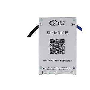 JK BMS Battery Protection Module Smart Active Balancing BMS Protection Board, Balance Current 0.4A 0.6A 8S 17S 20S 24S Continuous Discharge 40A 60A 80A Battery Equalizer (Color : BD4A17S4P, Size : J