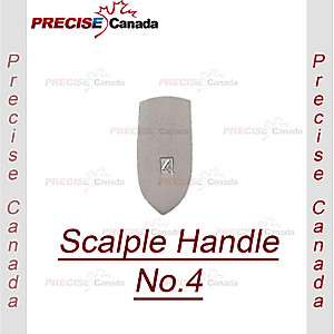 PC 100 Scalpel Blades # 20 with Free Handle # 4