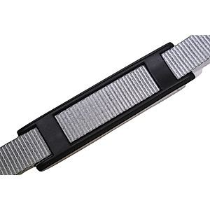 Hot Tub Spa Cover (2) Straps w/ (4) Locks & Keys - 12 feet, Adjustable, Kit w/Screws (Grey) Made in USA